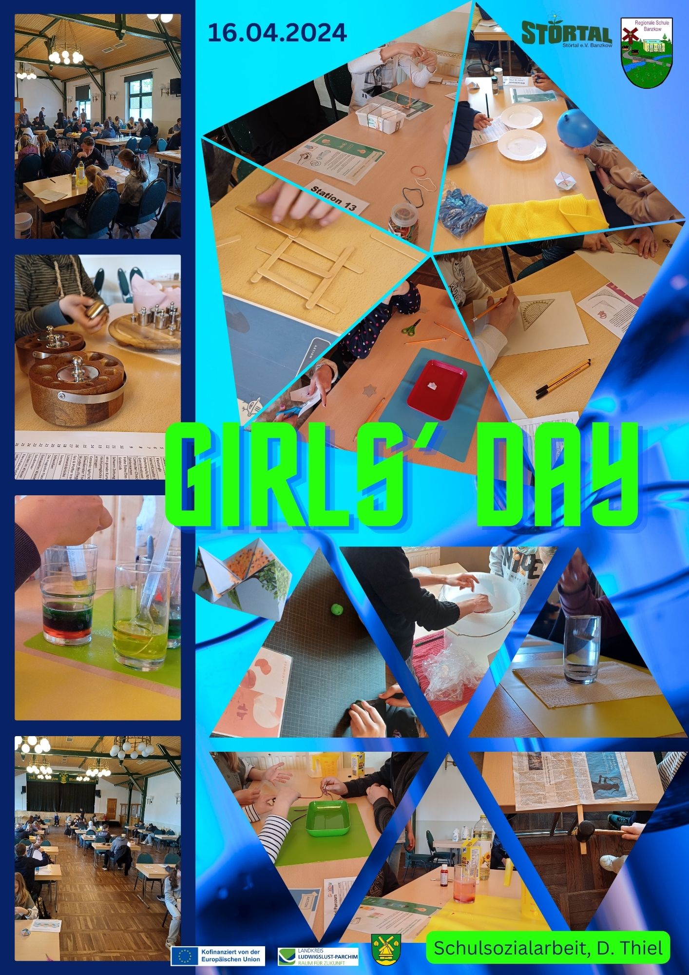 Girls´ Day 2024 für die Mädchen der 5. Klassen - Störtal e.V. Banzkow