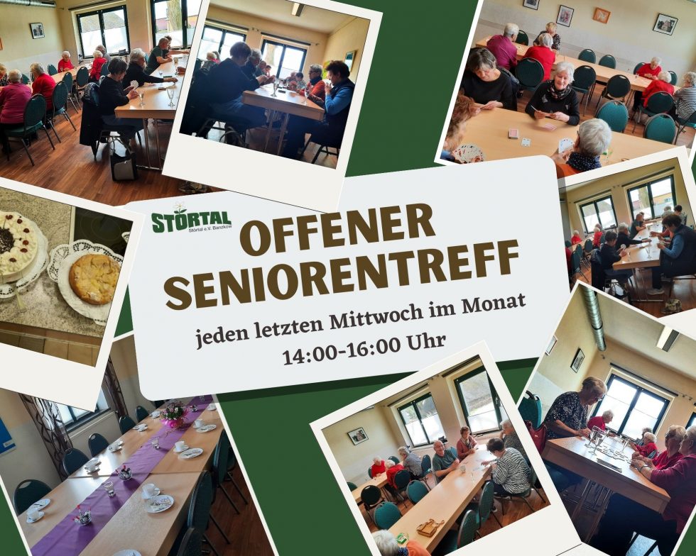 Offener Seniorentreff einmal im Monat - Störtal e.V. Banzkow